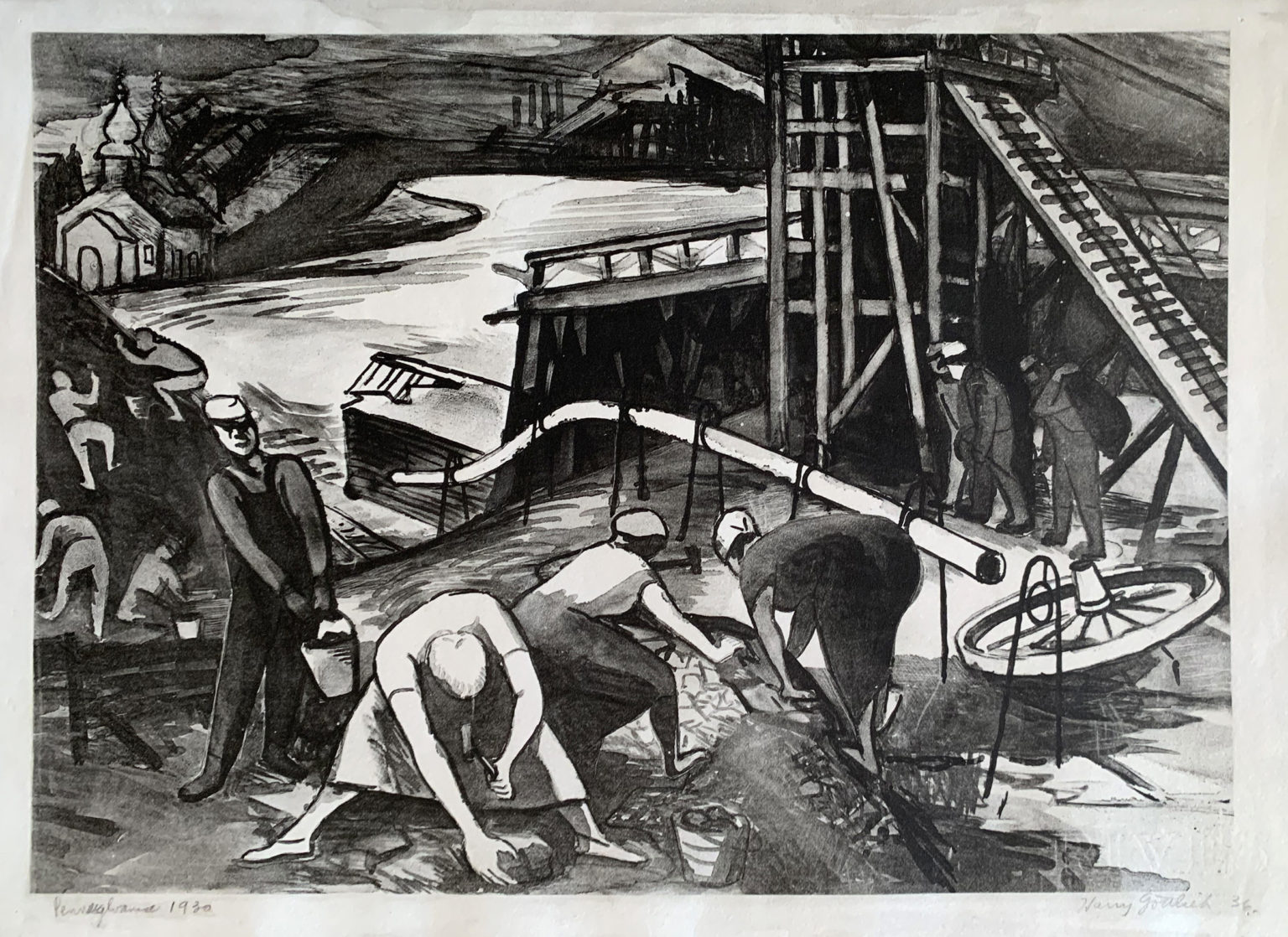 Harry Gottlieb’s “Coal Pickers’